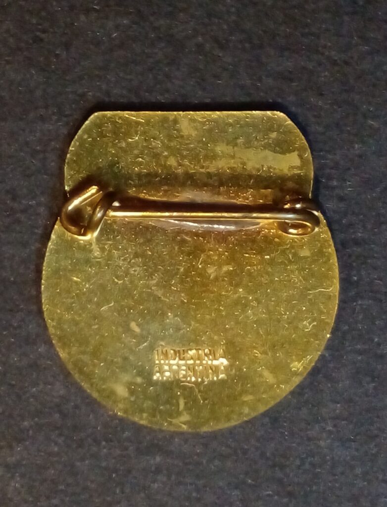 Pin Argentina Mundial de Futbol 1978 . Original - Numismática Stanic